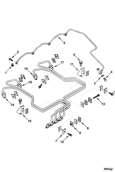 3933660 Fuel manifold - Cummins spare part | 777parts.com