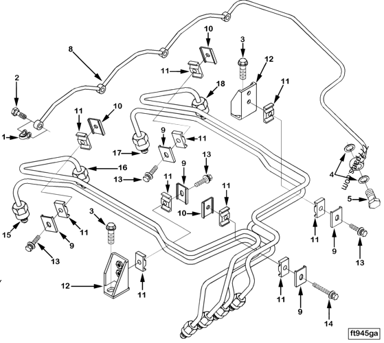3933660 Fuel manifold - Cummins spare part | 777parts.com