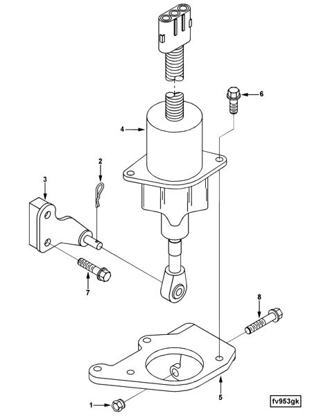 3935649 Fuel pump solenoid - Cummins spare part | 777parts.com