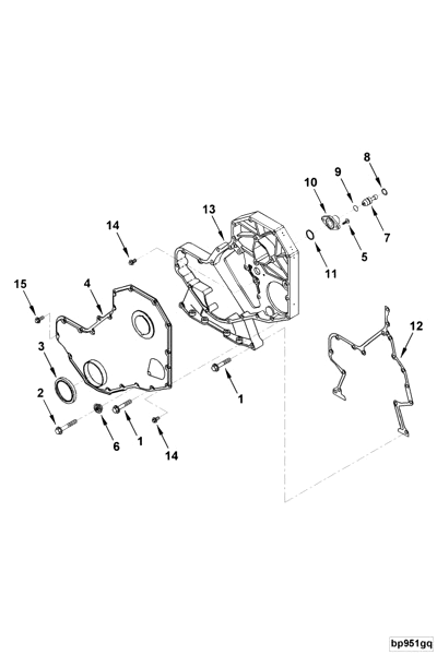 3935959 Oil seal - Cummins spare part | 777parts.com