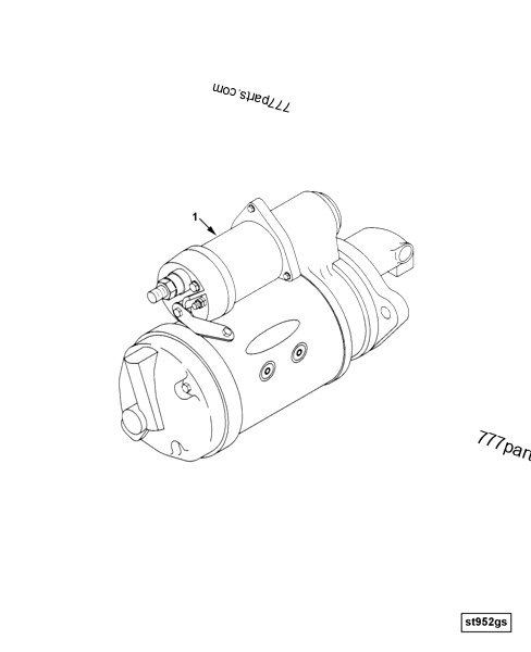 3939302 Starting motor - Cummins spare part | 777parts.com
