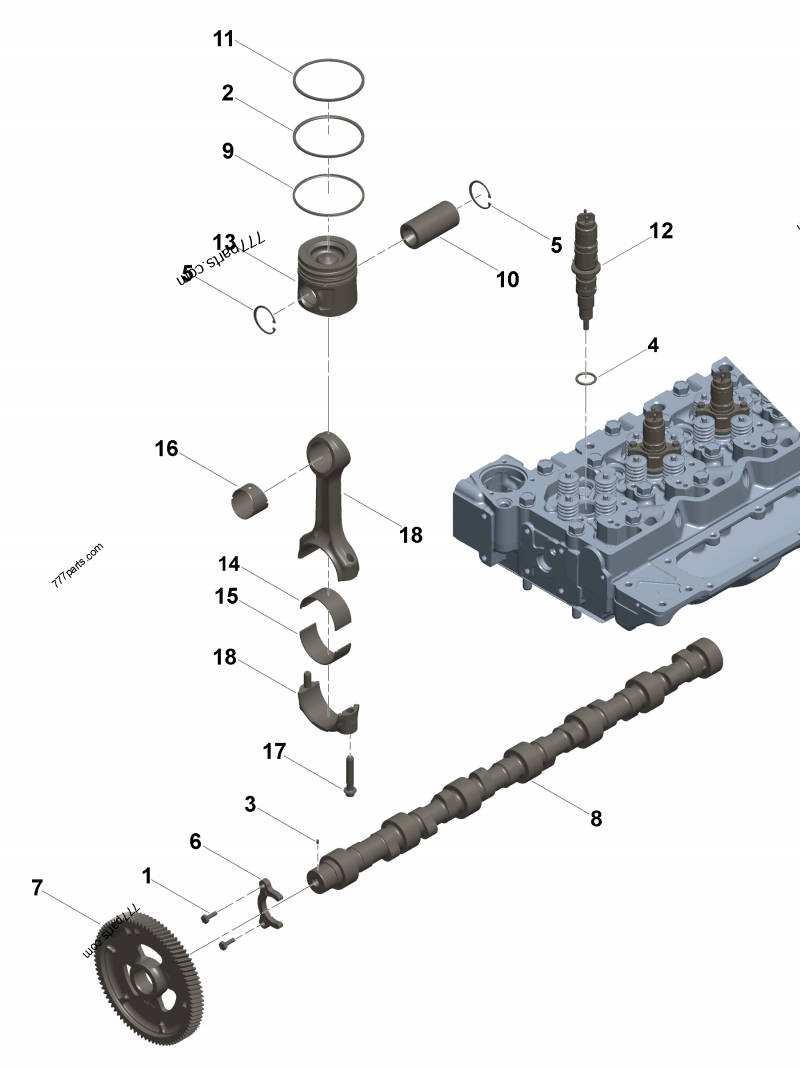 3939696 Injector - Cummins spare part | 777parts.com