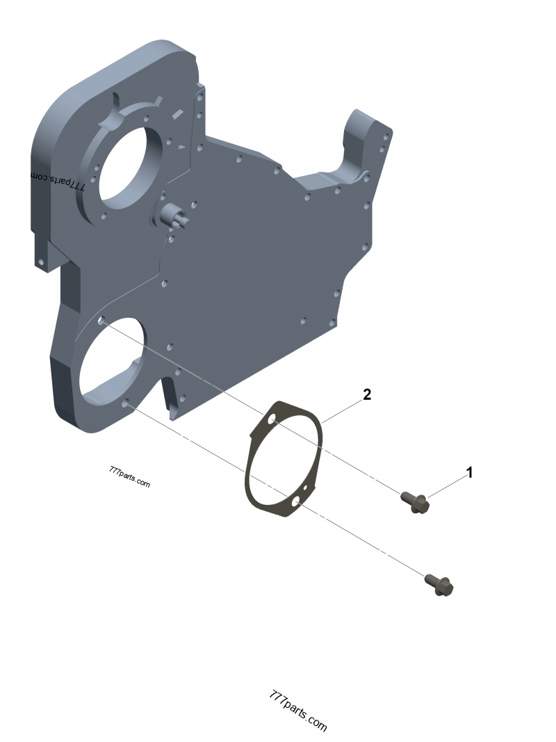 3940245 Hydraulic pump gasket - Cummins spare part | 777parts.com