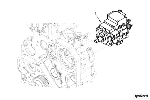 3944535 Fuel injection pump - Cummins spare part | 777parts.com