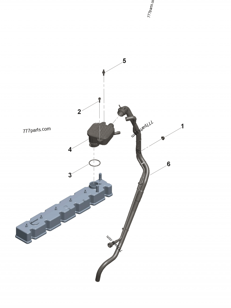 3957987 Breather housing - Cummins spare part | 777parts.com