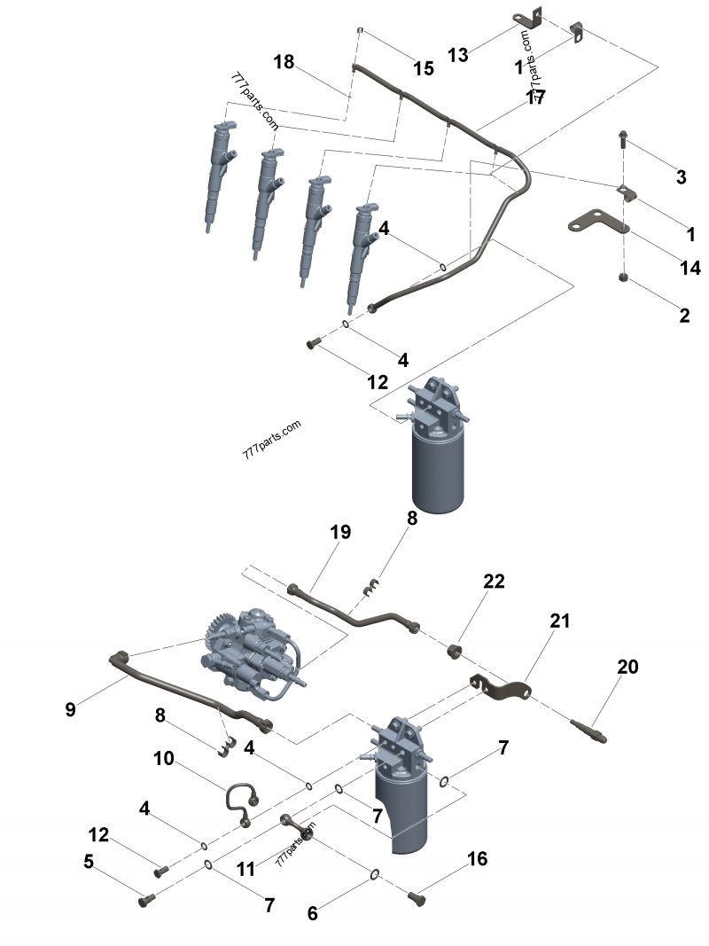 3963988 Sealing washer - Cummins spare part | 777parts.com