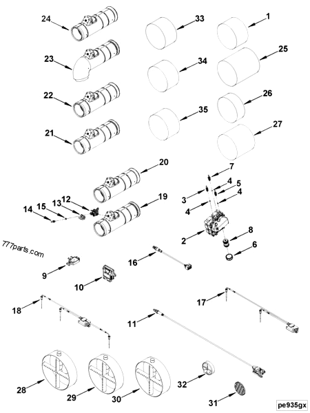 2866313 Catalyst element - Cummins spare part | 777parts.com