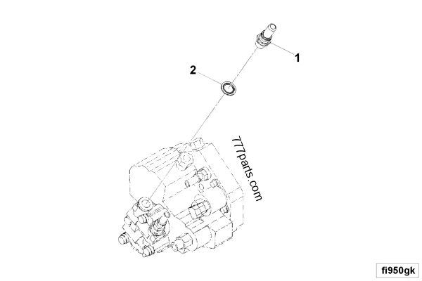 3964337 Quick disconnect connector - Cummins spare part | 777parts.com