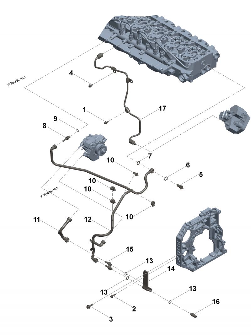 3964337 Quick disconnect connector - Cummins spare part | 777parts.com