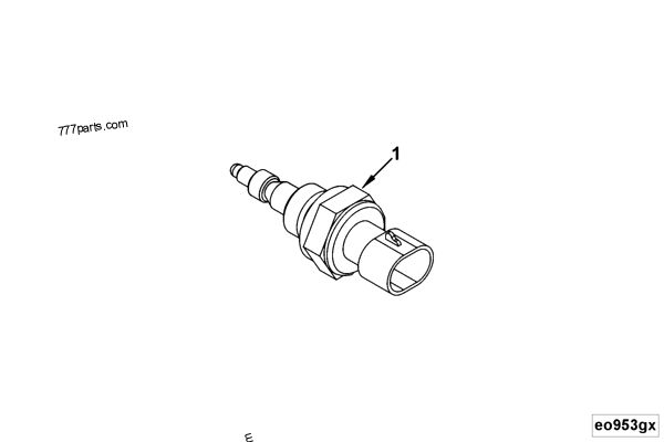 3967252 Engine speed sensor - Cummins spare part | 777parts.com