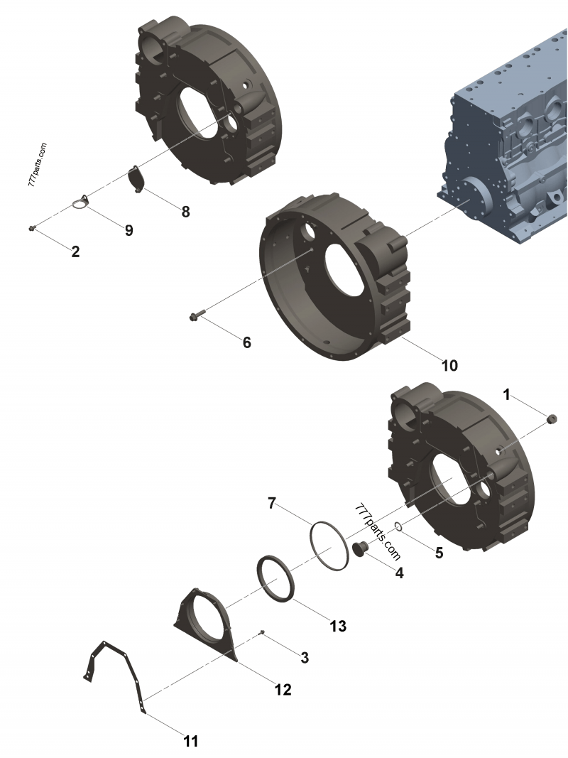 3968563 Oil seal - Cummins spare part | 777parts.com