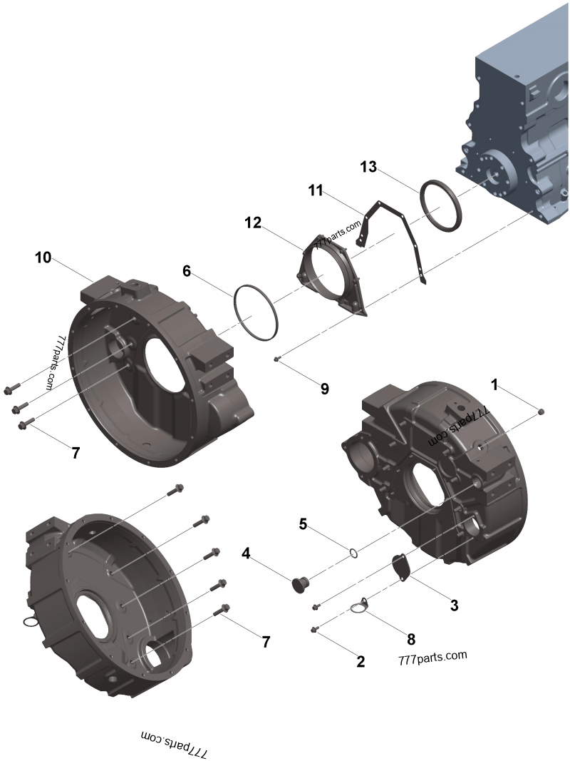 3968563 Oil seal - Cummins spare part | 777parts.com