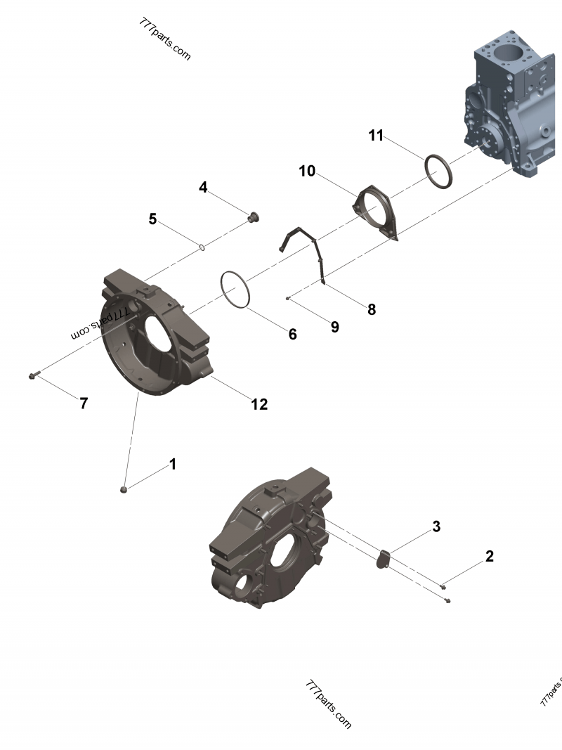 3968563 Oil seal - Cummins spare part | 777parts.com