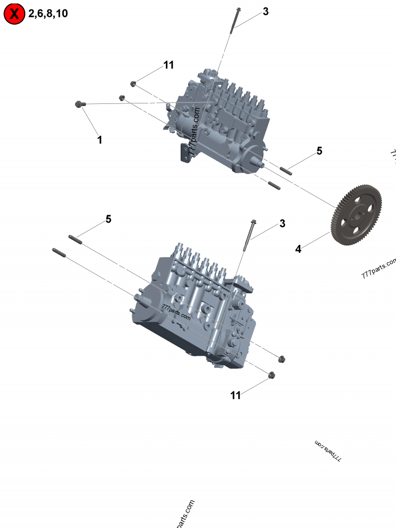 3969698 O ring seal - Cummins spare part | 777parts.com
