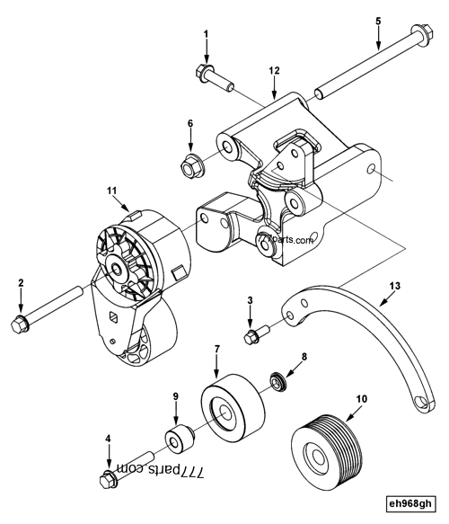 3970737 Idler pulley - Cummins spare part | 777parts.com