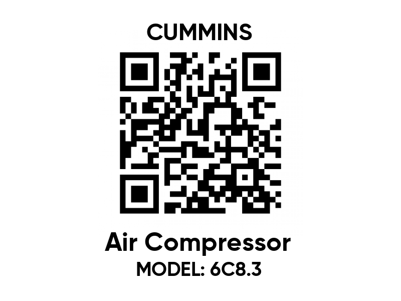 3970805 1 cylinder air compressor - Cummins spare part | 777parts.com