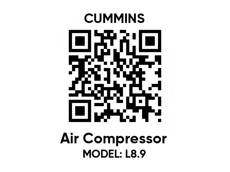 3970805 1 cylinder air compressor - Cummins spare part | 777parts.com