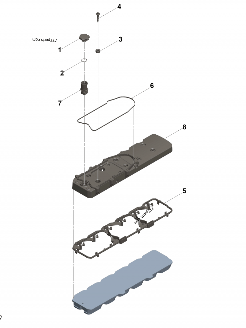 3999820 Breather gasket - Cummins spare part | 777parts.com