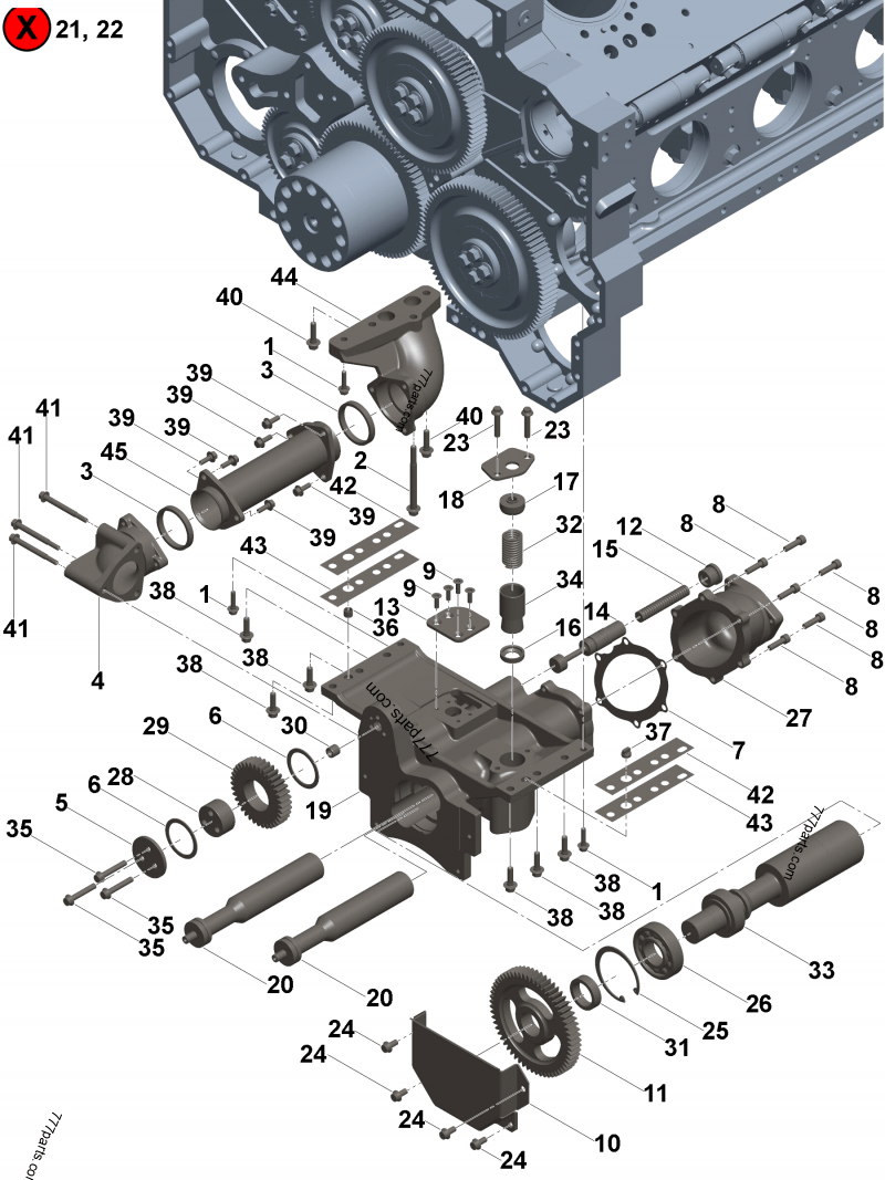 4016661 Shim - Cummins spare part | 777parts.com