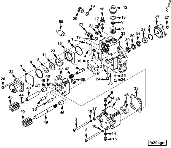 4024809 Fuel solenoid kit - Cummins spare part | 777parts.com