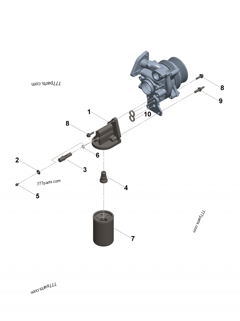 2870242 Corrosion resistor head - Cummins spare part | 777parts.com