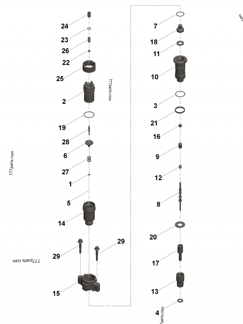 2872331 Injector - Cummins spare part | 777parts.com