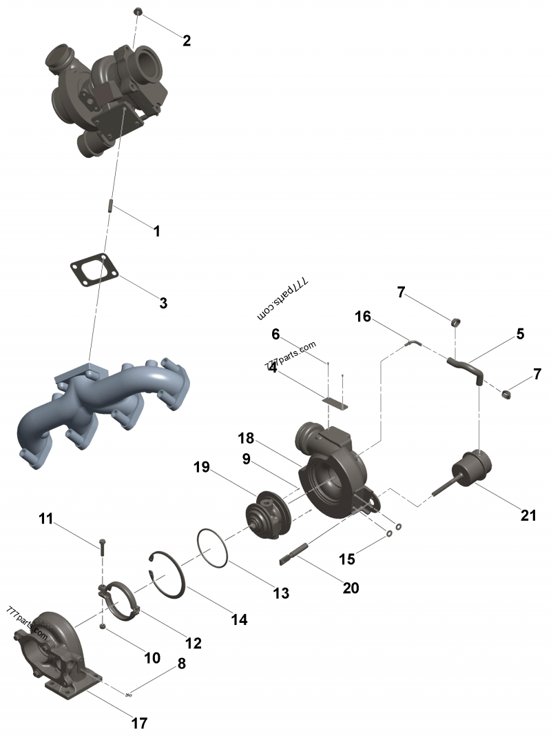 4030826 Variable geometry turbocharger actuator kit - Cummins spare ...
