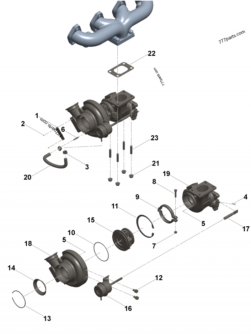 4032277 Variable geometry turbocharger actuator kit - Cummins spare ...