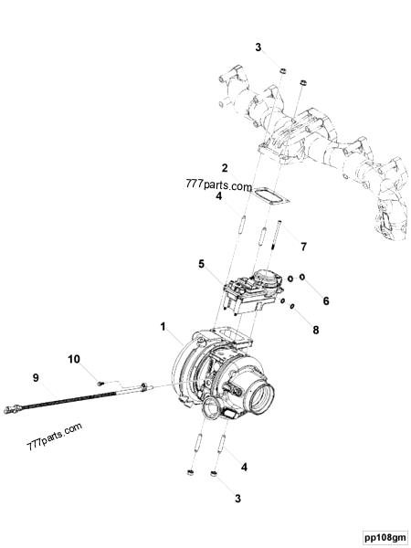 4032599 Mounting kit - Cummins spare part | 777parts.com