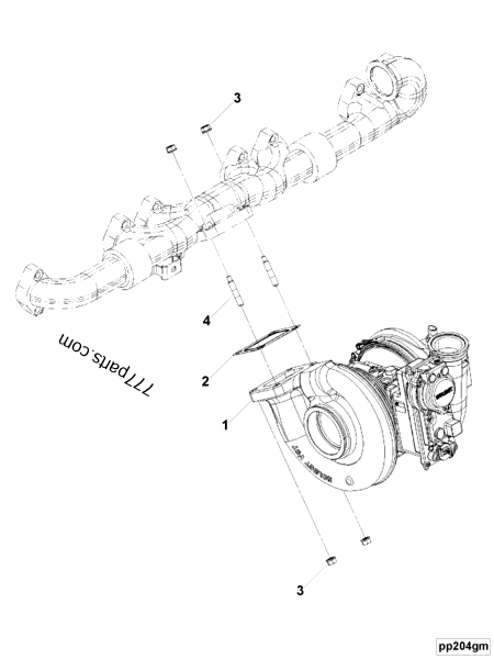 4032760 Variable geometry turbocharger actuator service kit - Cummins ...