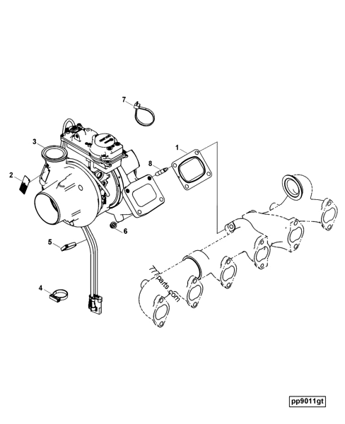 4032765 Variable geometry turbocharger actuator service kit - Cummins ...