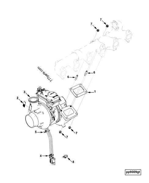 4032765 Variable geometry turbocharger actuator service kit - Cummins ...