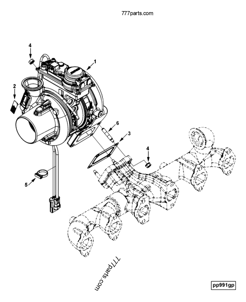 4032765 Variable geometry turbocharger actuator service kit - Cummins ...