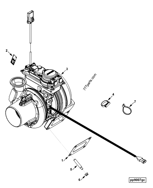 4032765 Variable geometry turbocharger actuator service kit - Cummins ...