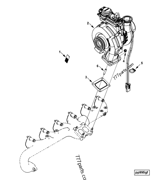 4032766 Variable geometry turbocharger actuator service kit - Cummins ...