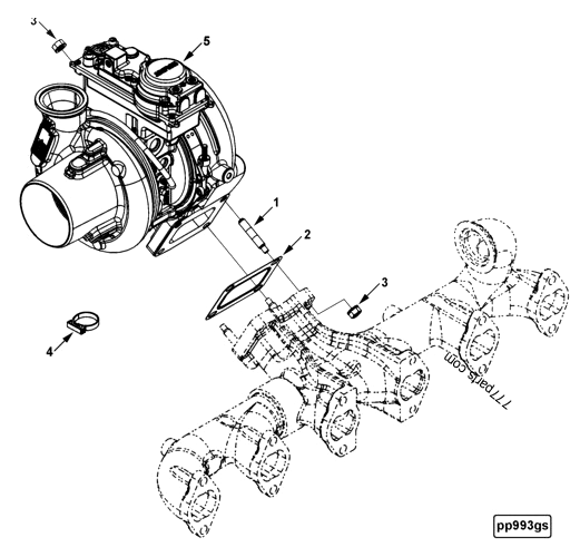 4032767 Variable geometry turbocharger actuator service kit - Cummins ...