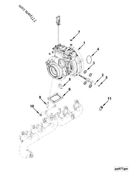4032767 Variable geometry turbocharger actuator service kit - Cummins ...