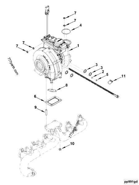 4032767 Variable geometry turbocharger actuator service kit - Cummins ...