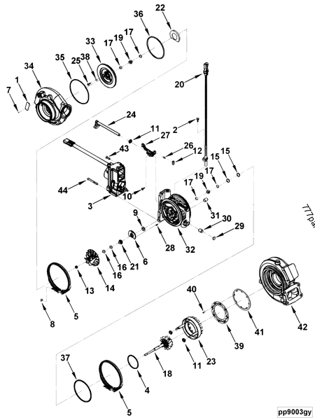 4034090 Variable geometry turbocharger actuator service kit - Cummins ...