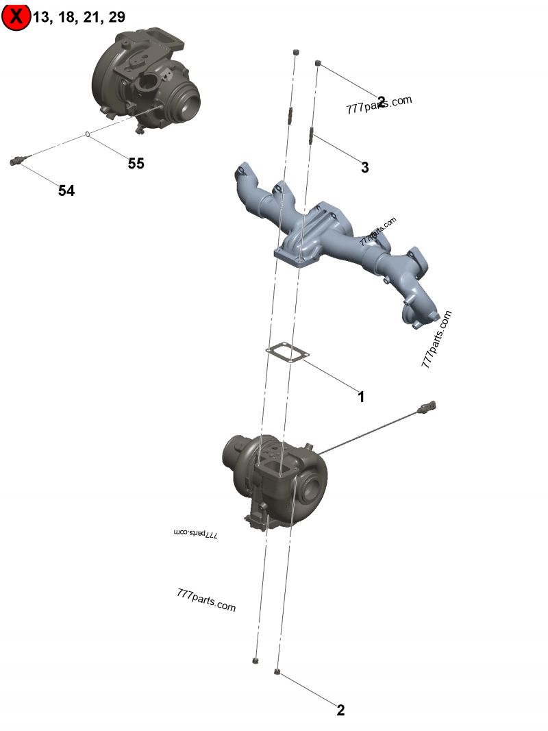 4034201 Speed sensor kit - Cummins spare part | 777parts.com