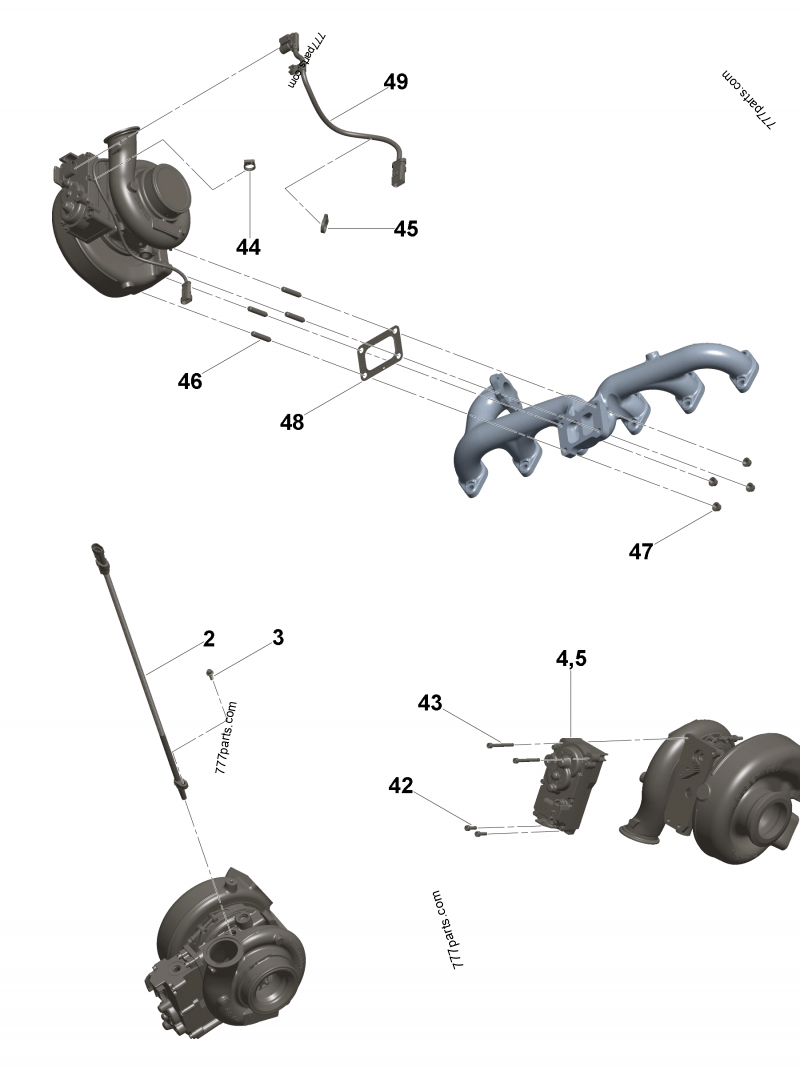 4034394 Variable geometry turbocharger actuator service kit - Cummins ...