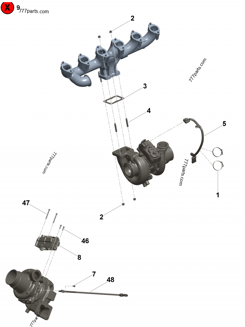 4041397 Socket head cap screw - Cummins spare part | 777parts.com