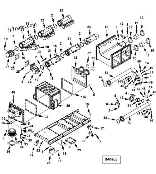 4066480 Intake manifold gasket - Cummins spare part | 777parts.com