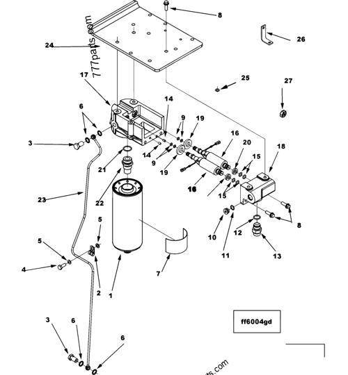 4067844 Fuel pump head - Cummins spare part | 777parts.com