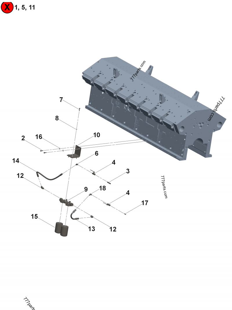 4072352 Corrosion resistor element - Cummins spare part | 777parts.com