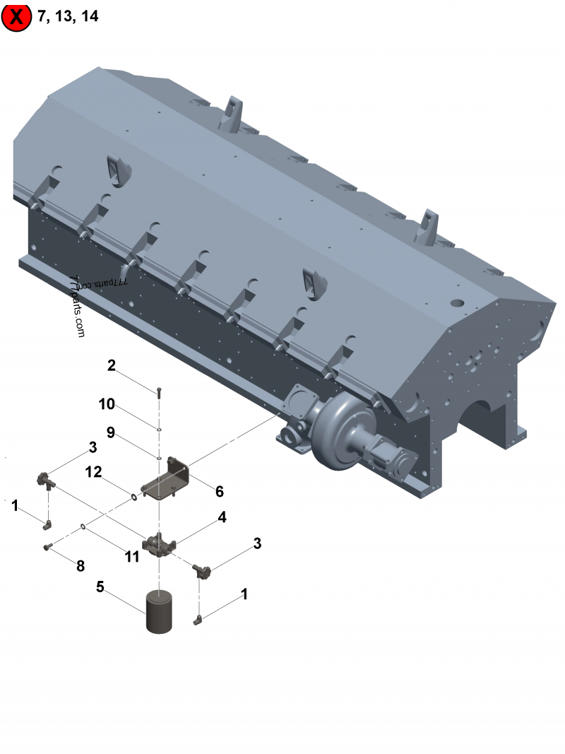 4072352 Corrosion resistor element - Cummins spare part | 777parts.com