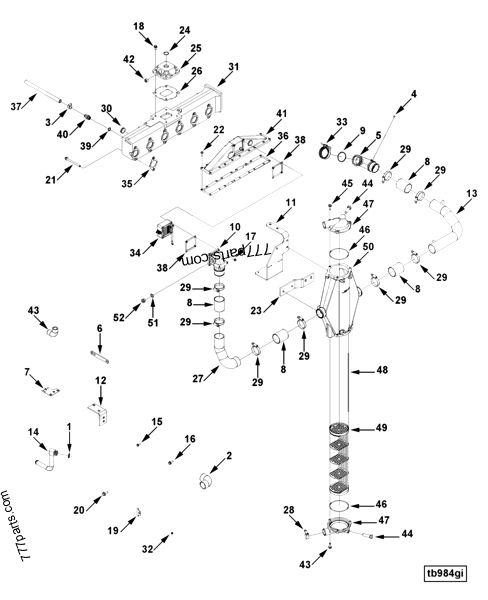 4078170 Rectangular strip seal - Cummins spare part | 777parts.com
