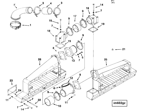 4080609 Hump hose - Cummins spare part | 777parts.com