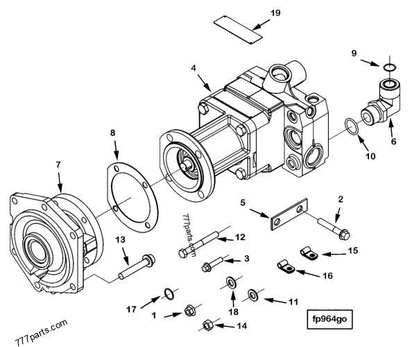 4087997 Fuel pump - Cummins spare part | 777parts.com