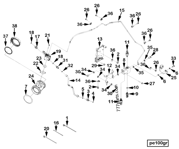 2880277 Doser injector - Cummins spare part | 777parts.com
